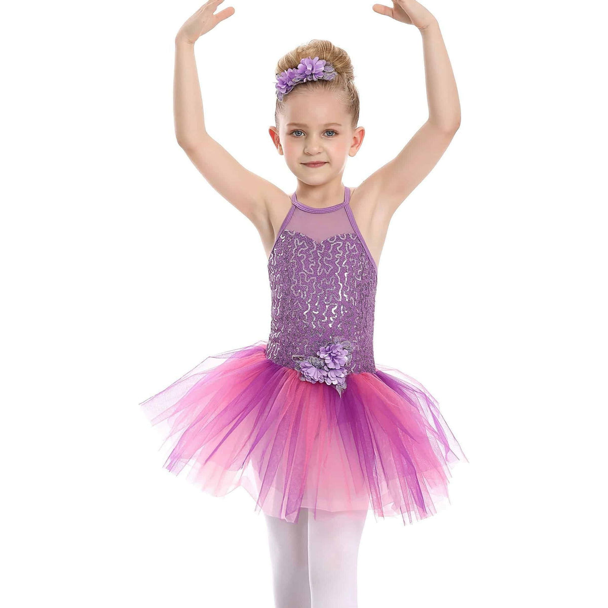 'Purple Haze' Lavender Tutu Dance Costume – Blackfeather Dancewear