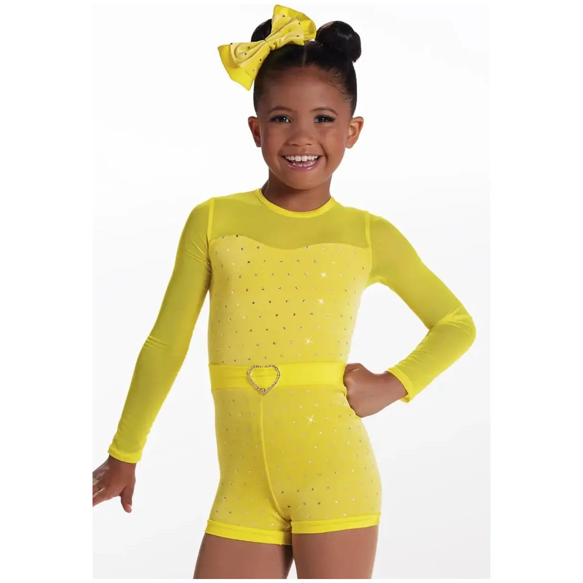 'Shades' Foil Dot Biketard Unitard Acro Jazz Dance Costume ...