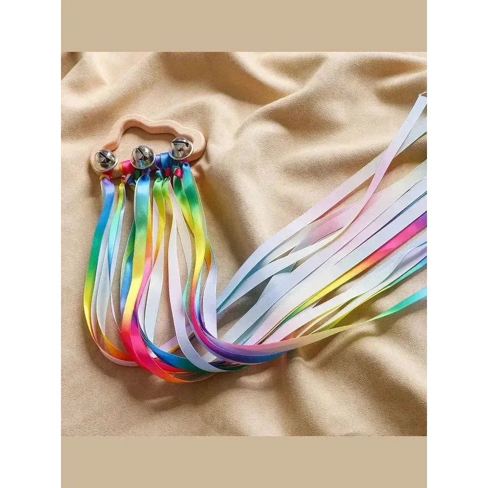 Shaker Bells with Rainbow Ribbons – Blackfeather Dancewear