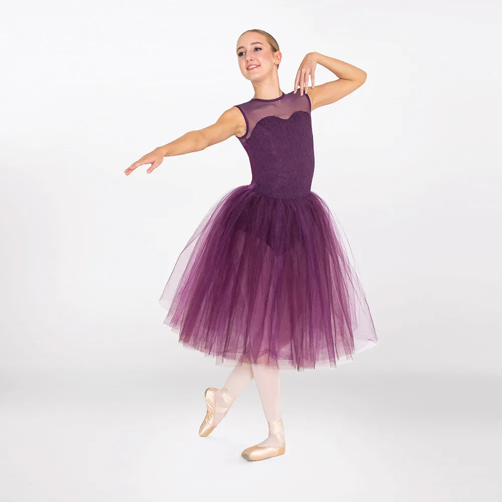 1st Position Lace Bodice Romantic Tutu – Blackfeather Dancewear