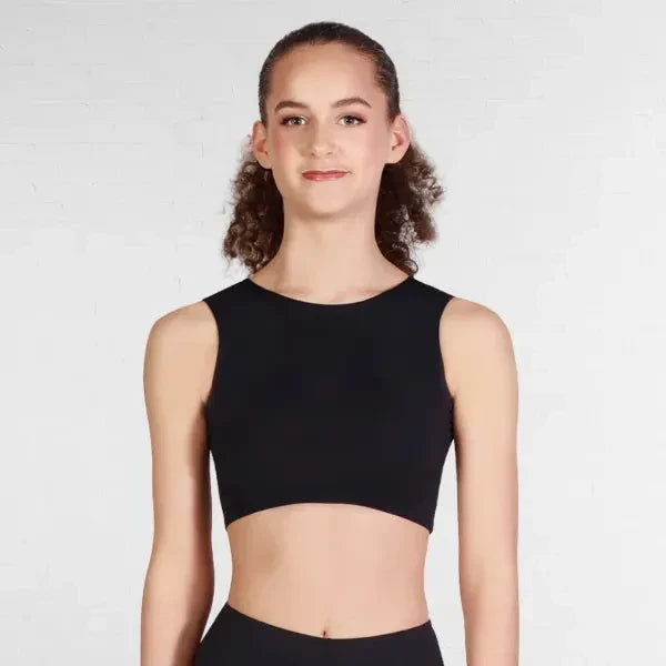 Acro Top - Black or Blue – Blackfeather Dancewear