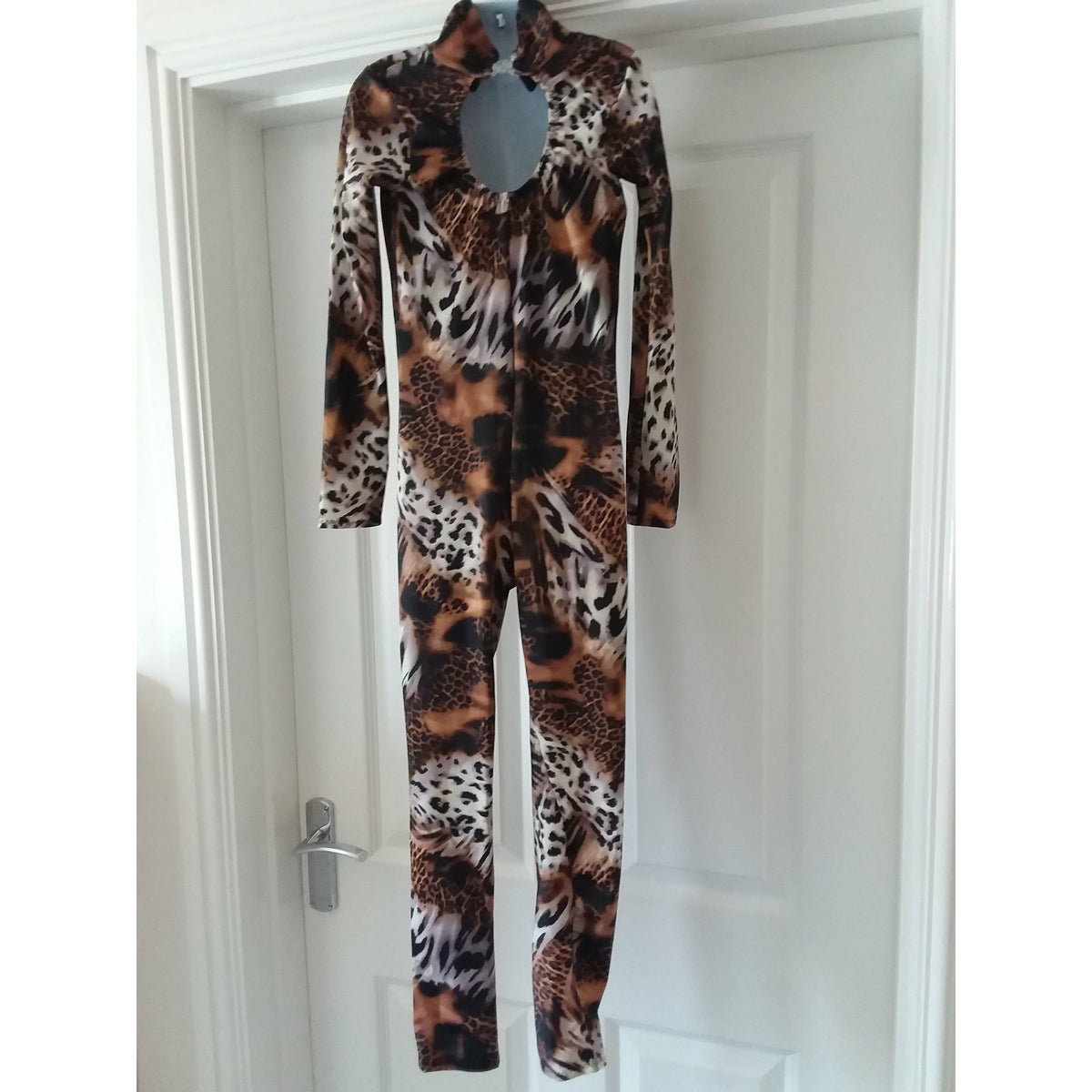Animal Print Catsuit - age 10-11 – Blackfeather Dancewear