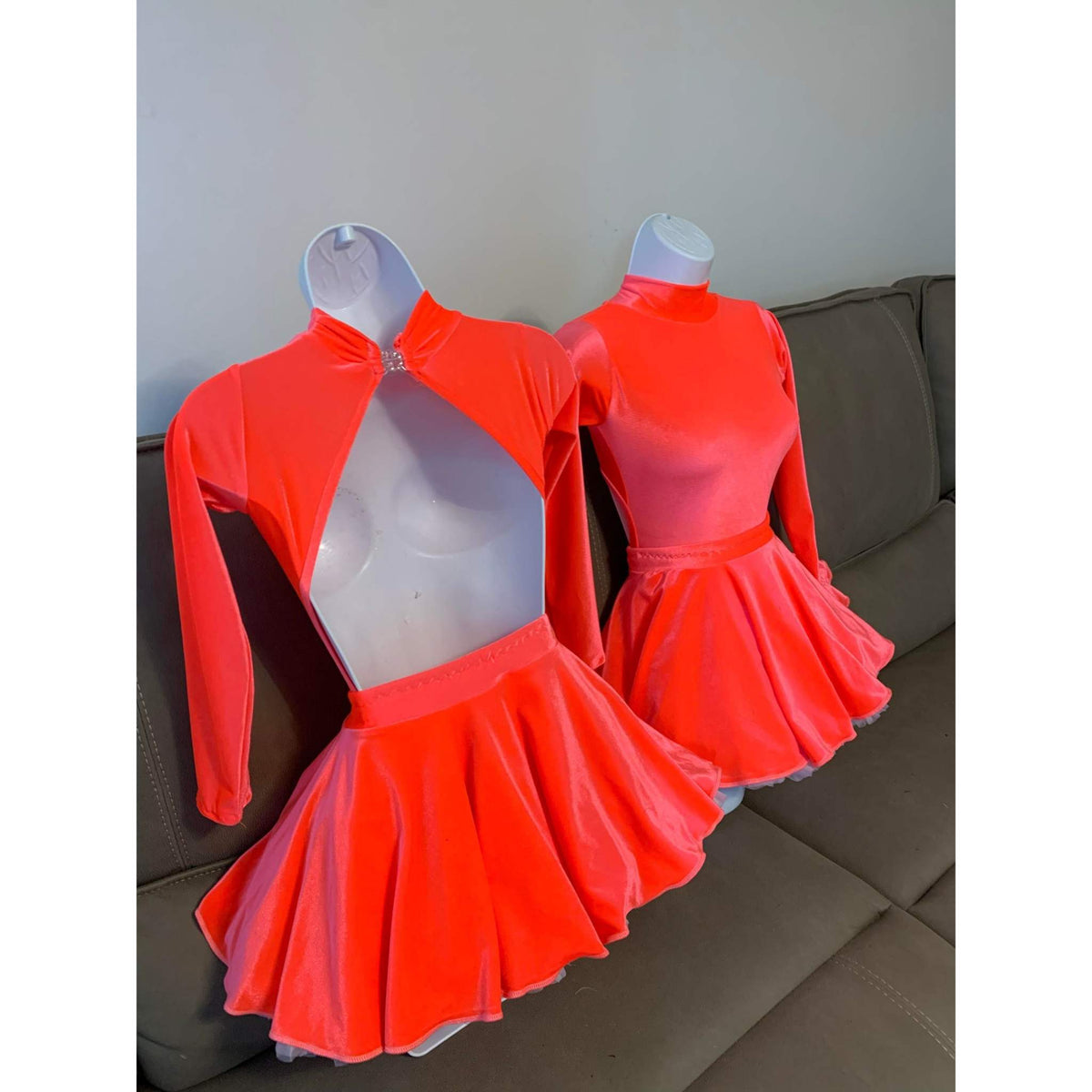 Rock n Roll Costume Orange Velour Costumes for Under 10s – Blackfeather ...