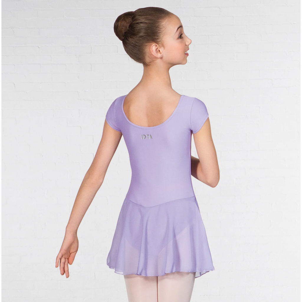 IDTA Uniform Preparatory & Primary Ballet Lilac Skirted Leotard ...